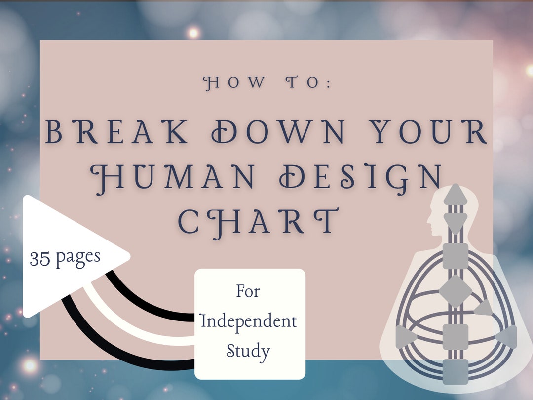 How-to Guide: Break Down Your Human Design Chart PDF Digital - Etsy