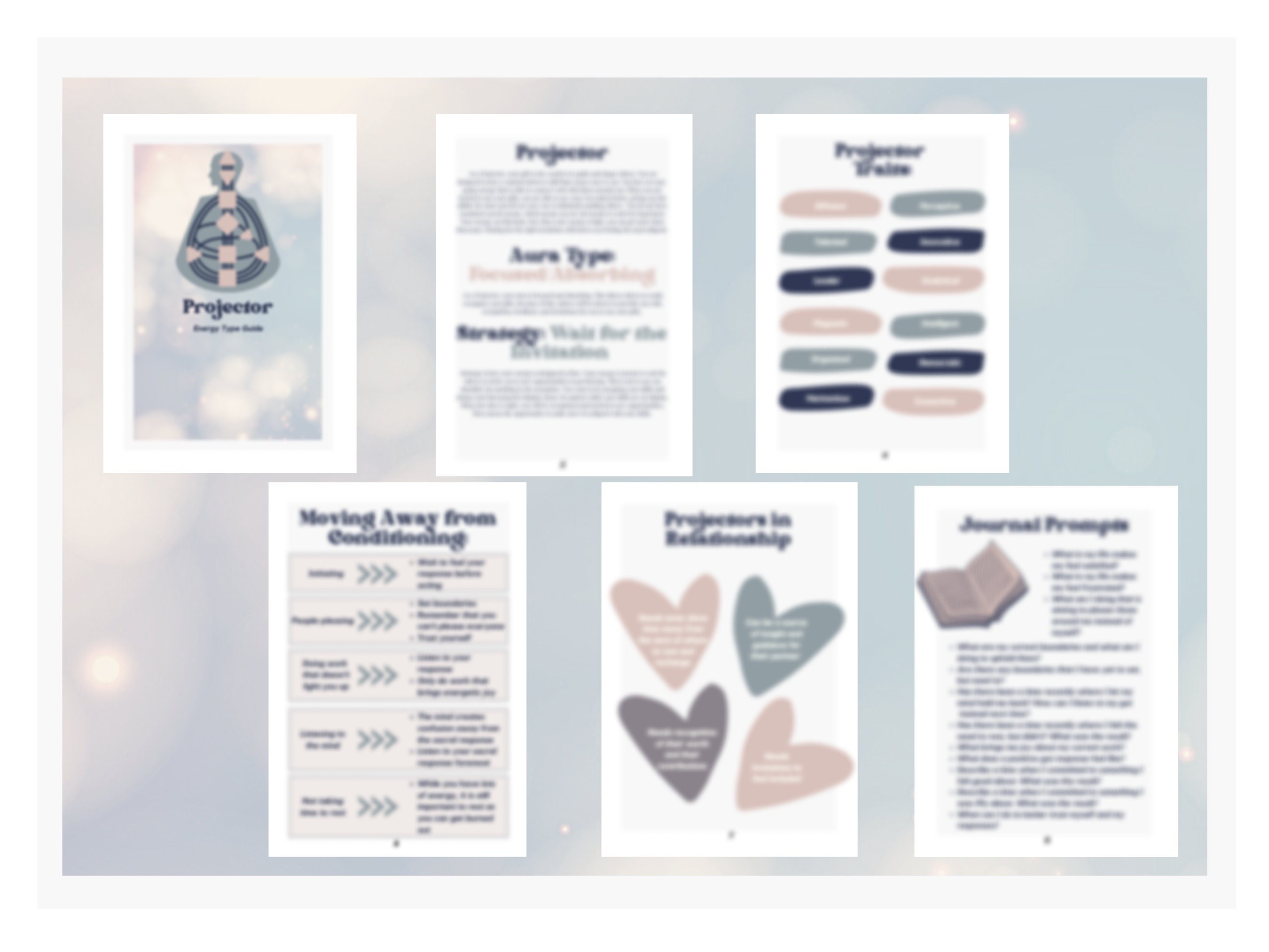 Human Design Projector Energy Type Guide - Etsy