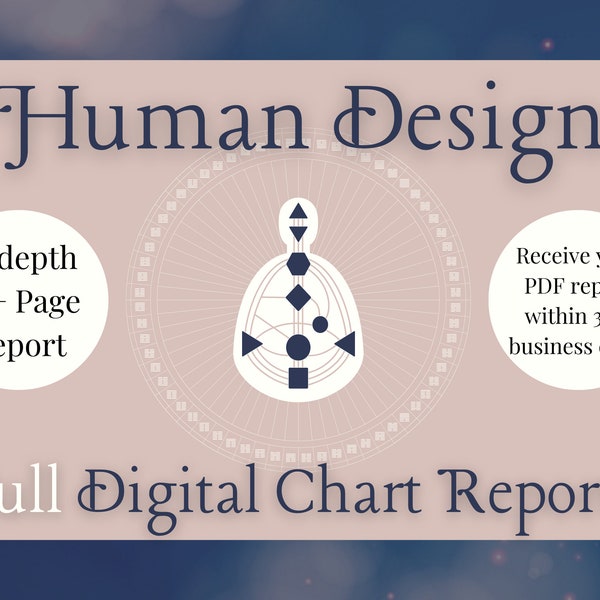 Human Design Chart Personalized - Etsy