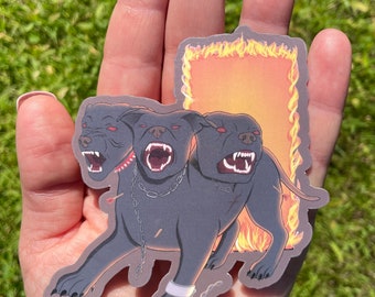Cerberus Sticker - Etsy