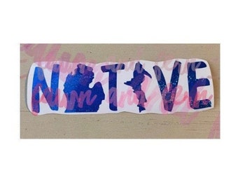 Michigan Native Sticker - Etsy