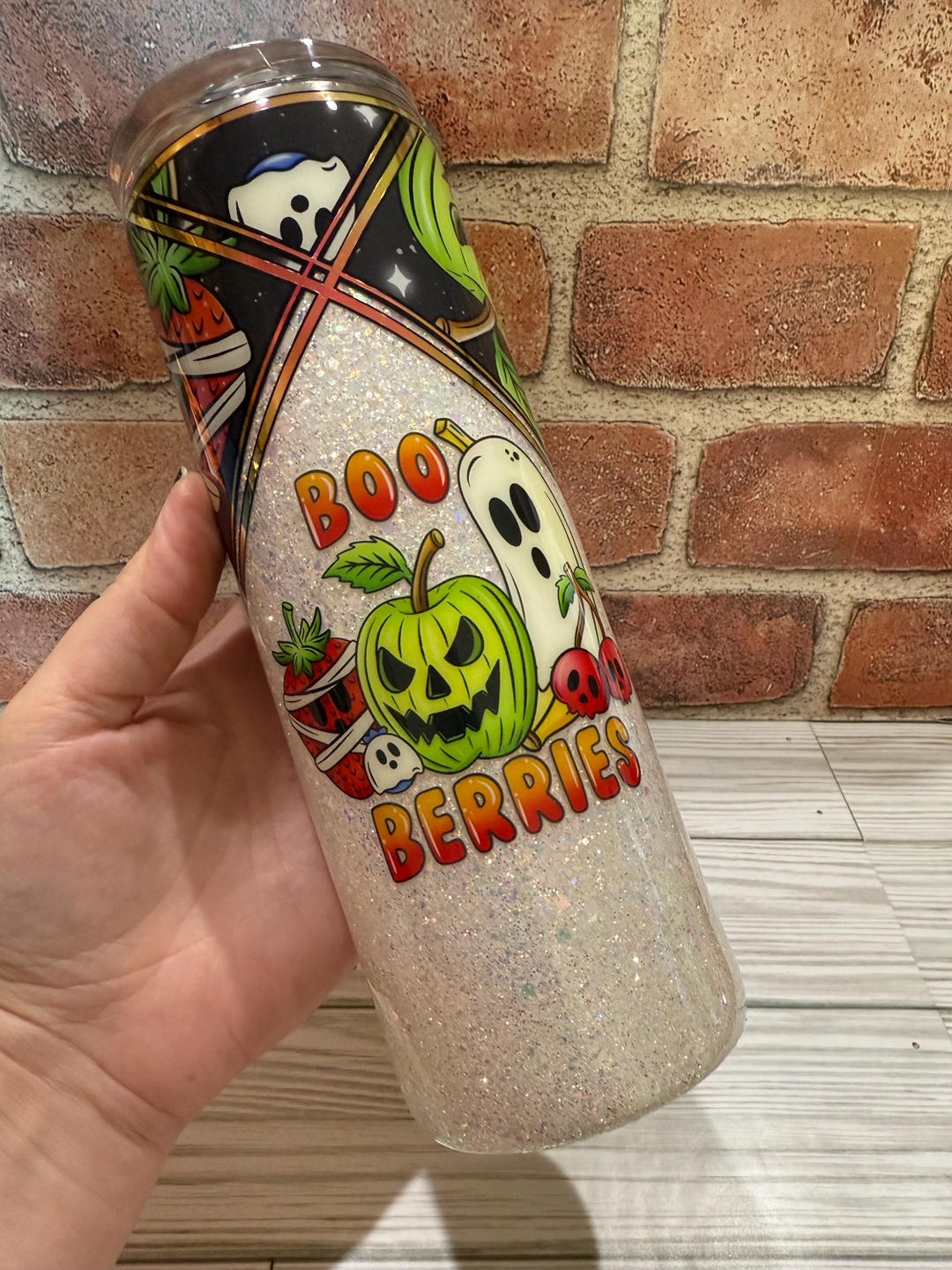 Boo Berries Halloween Themed 20 Oz Stainless Steel Tumbler - Etsy