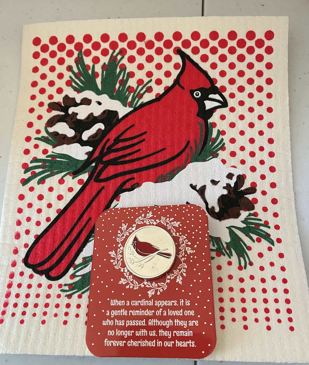 When Cardinals Appear, Loved Ones Are Near - Etsy