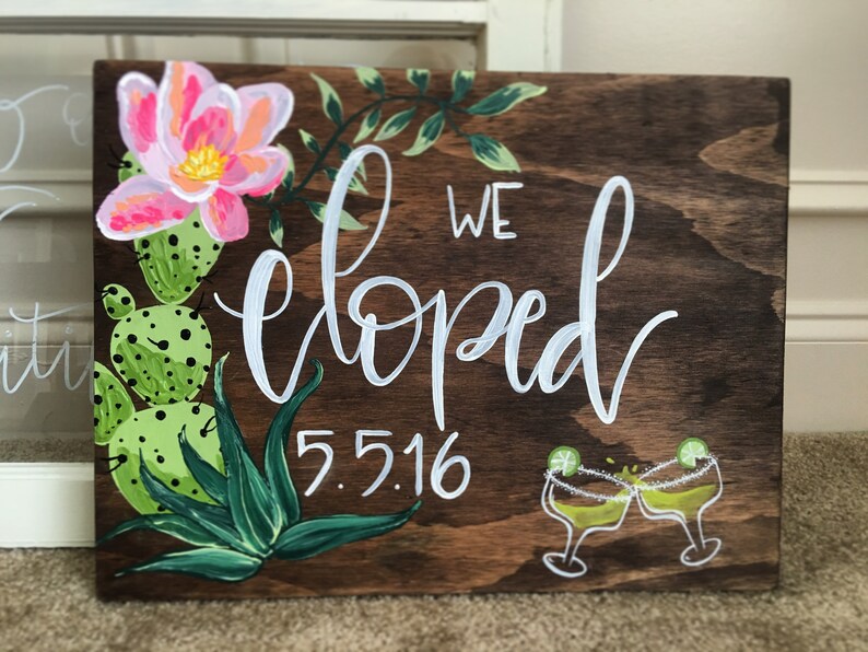 Elopement Sign - Etsy