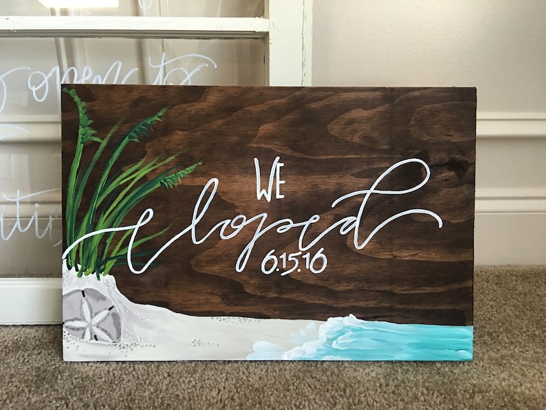 Elopement Sign - Etsy