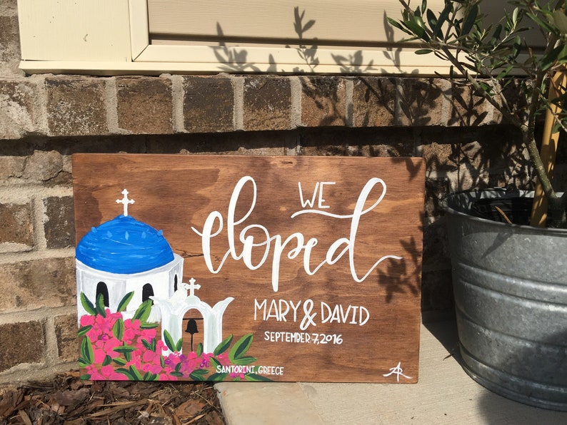 Elopement Sign - Etsy