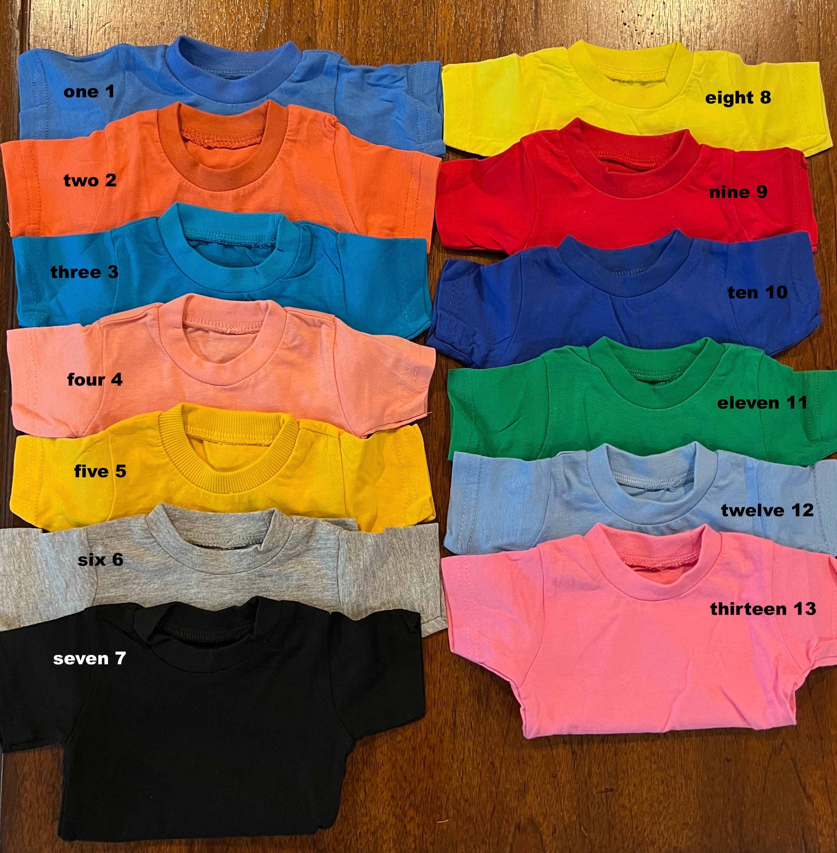 Personalized Matching Stuffed Animal Shirts - Etsy