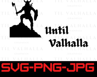 Valhalla Svg | Etsy