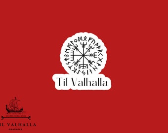 Valhalla Sticker - Etsy