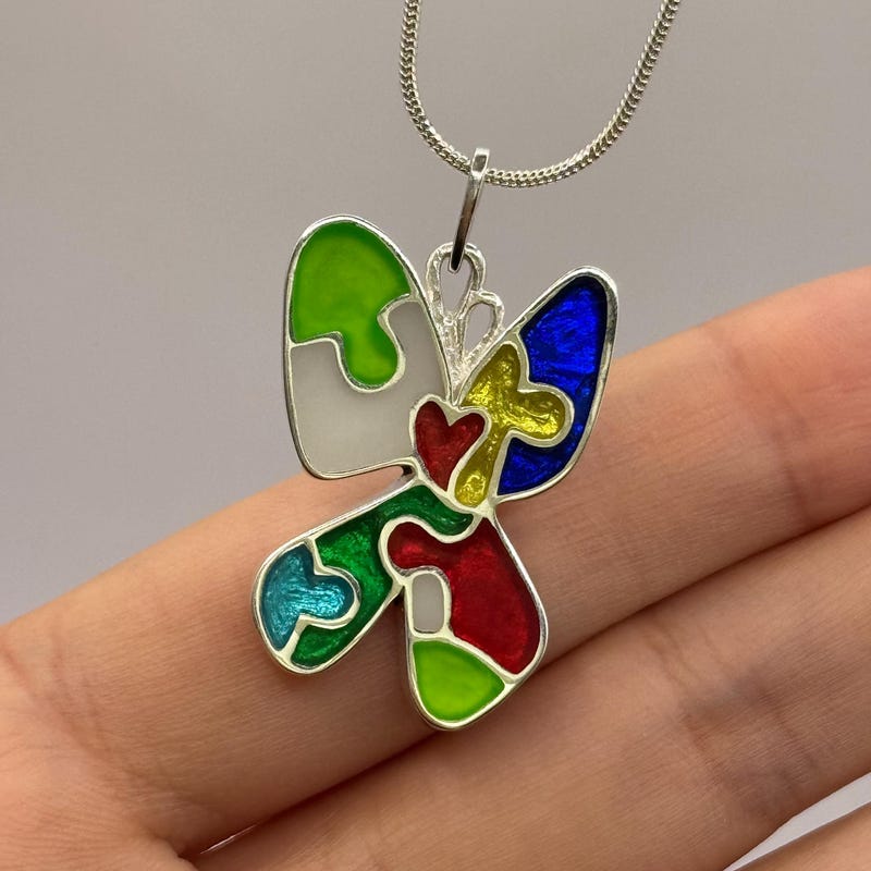 Autism Necklace - Etsy