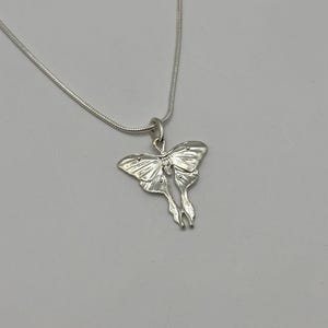 Mini Moonlight Butterfly Necklace, 925 Sterling Silver - Etsy