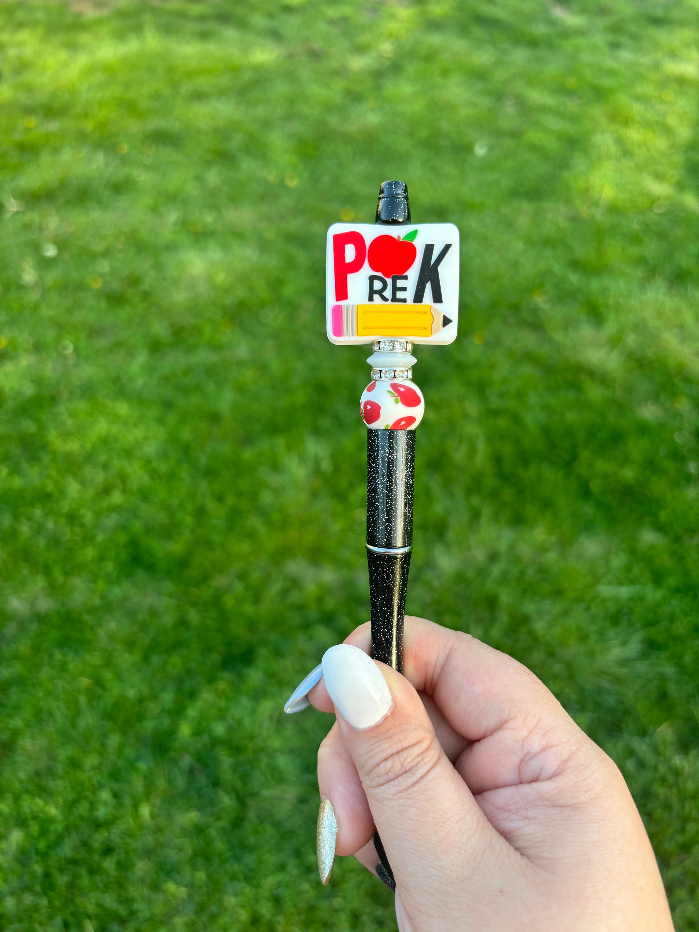 Teacher Pen Education Pen Teacher Appreciation Gift Teacher Gift Beaded ...