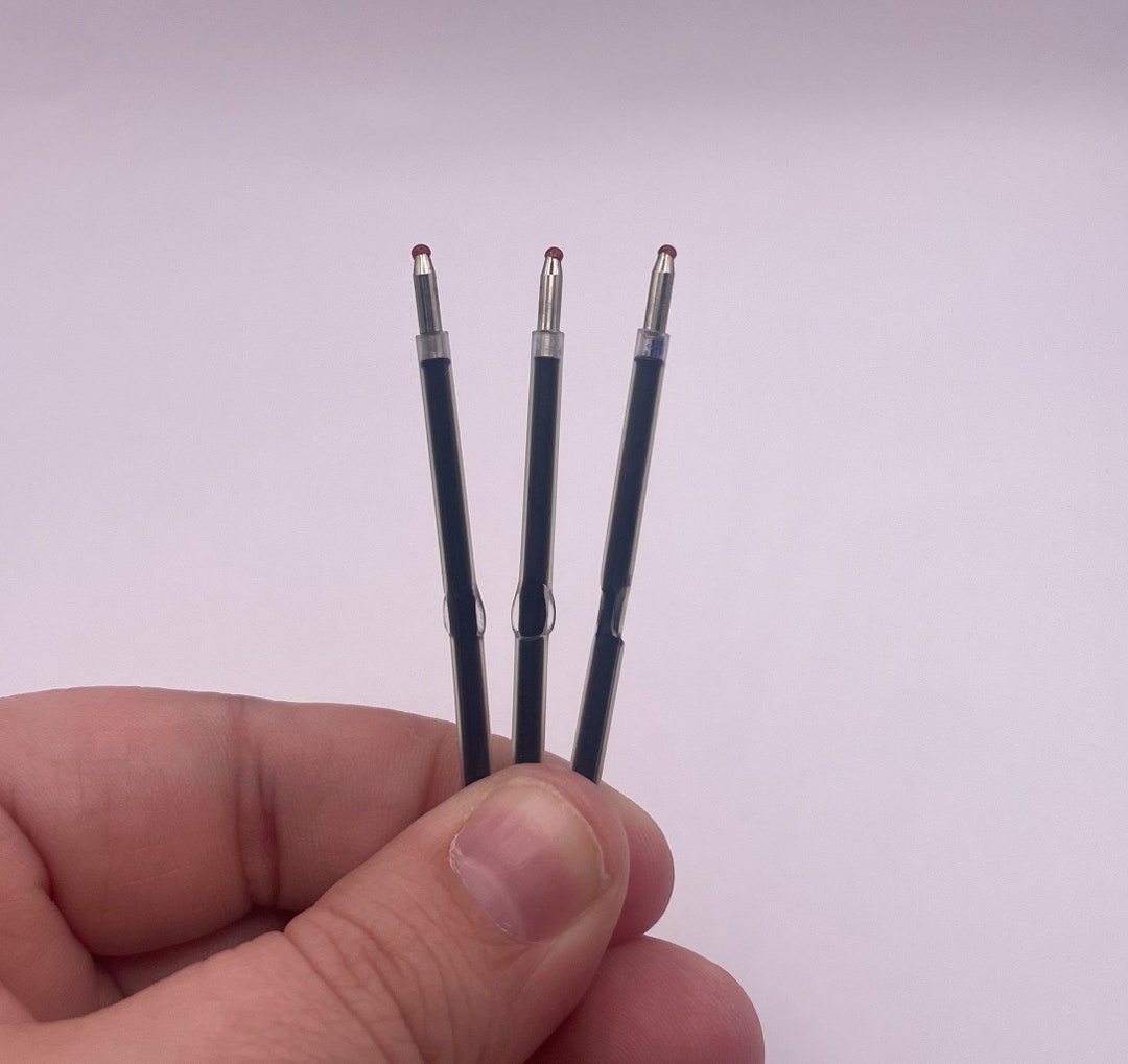 Beaded Pen Ink Refill Blue and Black Ink Refill Extra Ink for Beaded ...