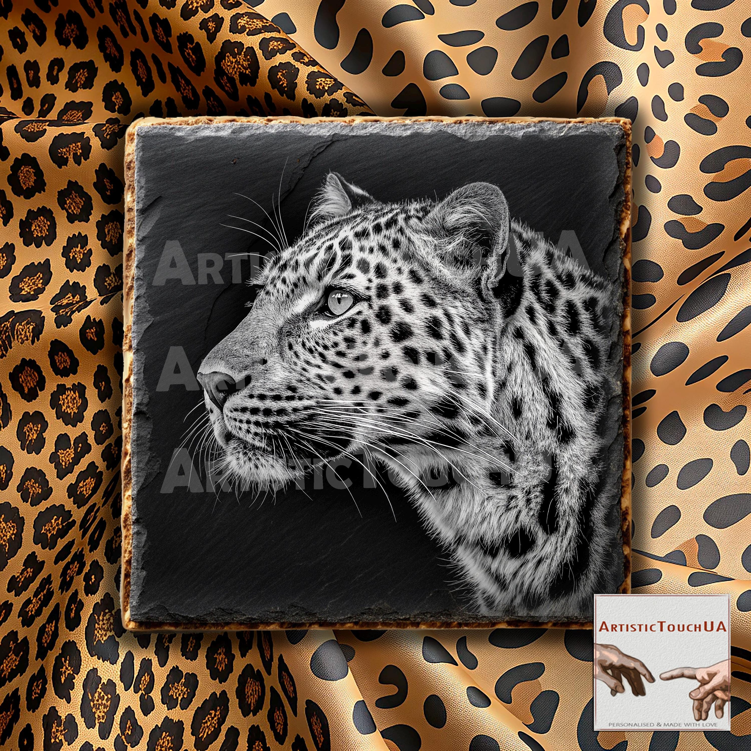 Leopard PNG for CNC Laser Engraving Laser Etching Design Diy Projects ...