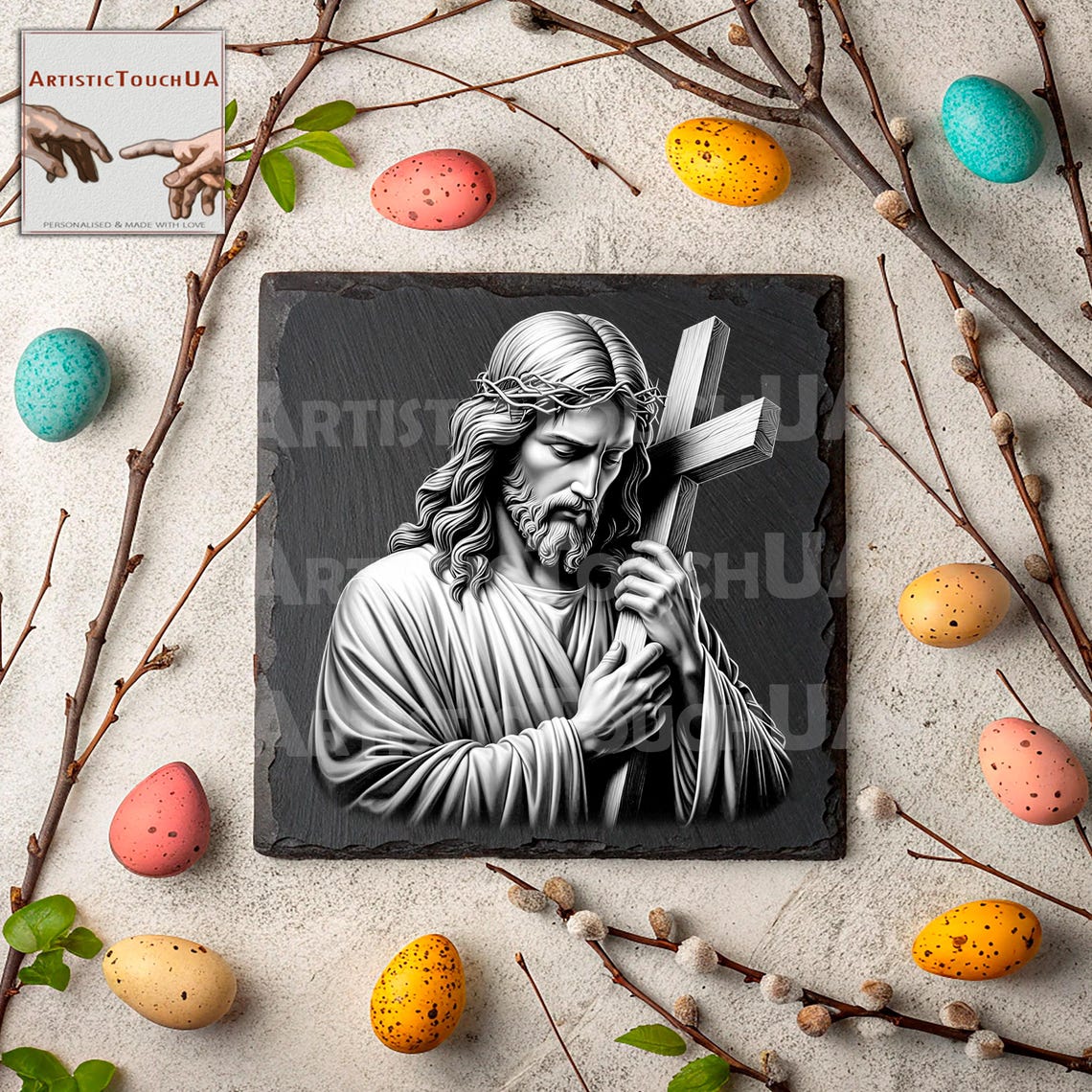 Laser Engrave PNG Jesus Face Laser Ready PNG for Engraving PNG Burn ...