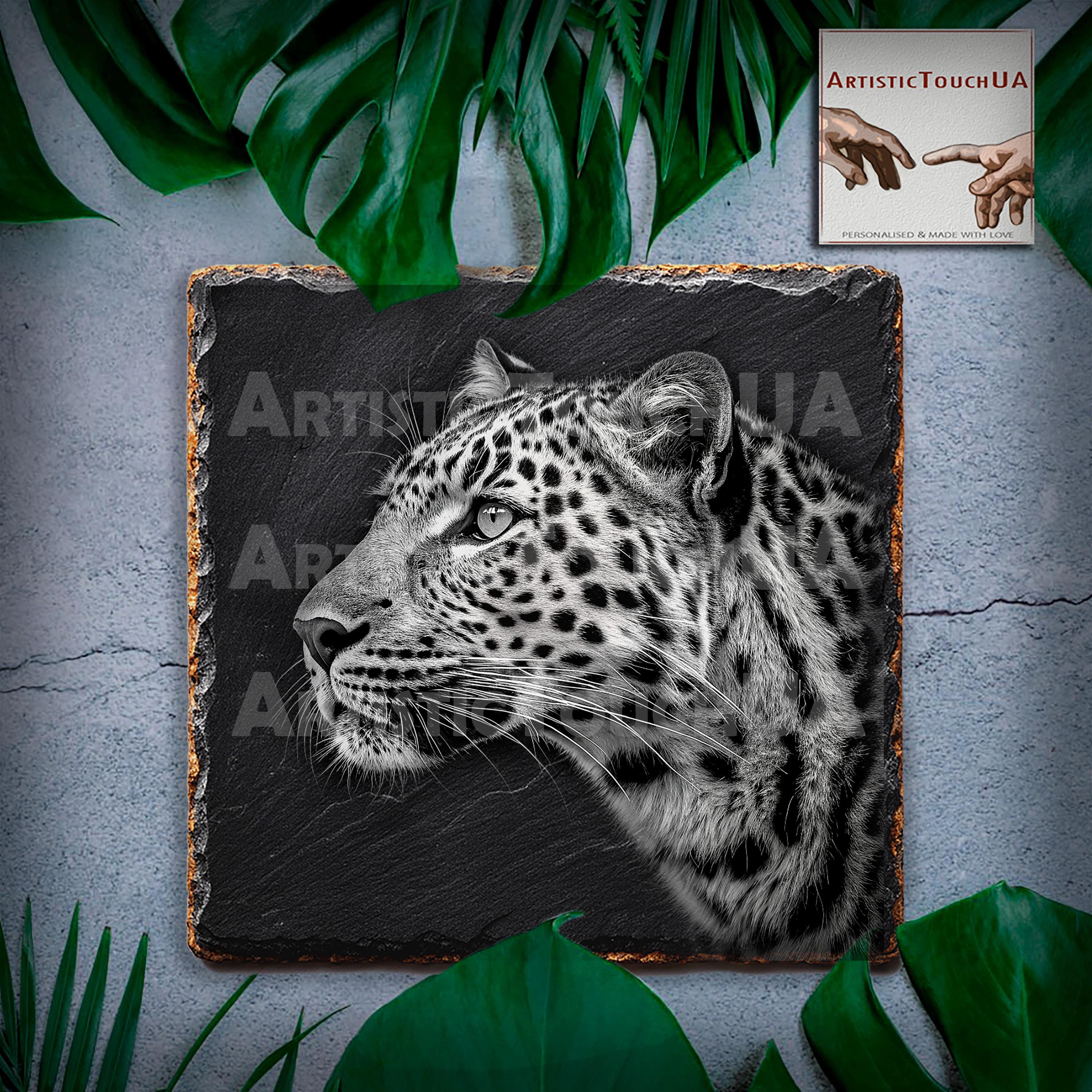 Leopard PNG for CNC Laser Engraving Laser Etching Design Diy Projects ...