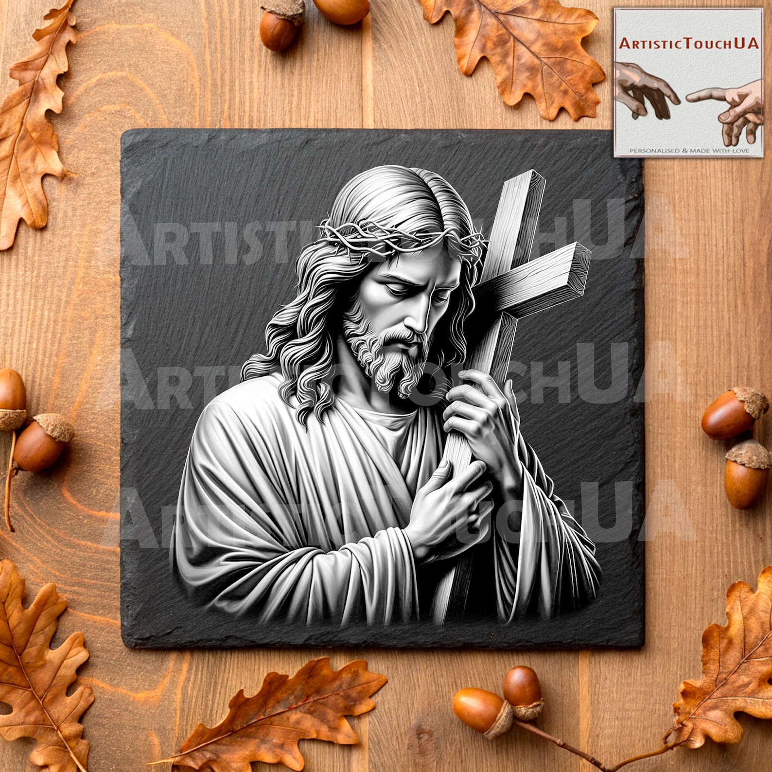 Laser Engrave PNG Jesus Face Laser Ready PNG for Engraving PNG Burn ...
