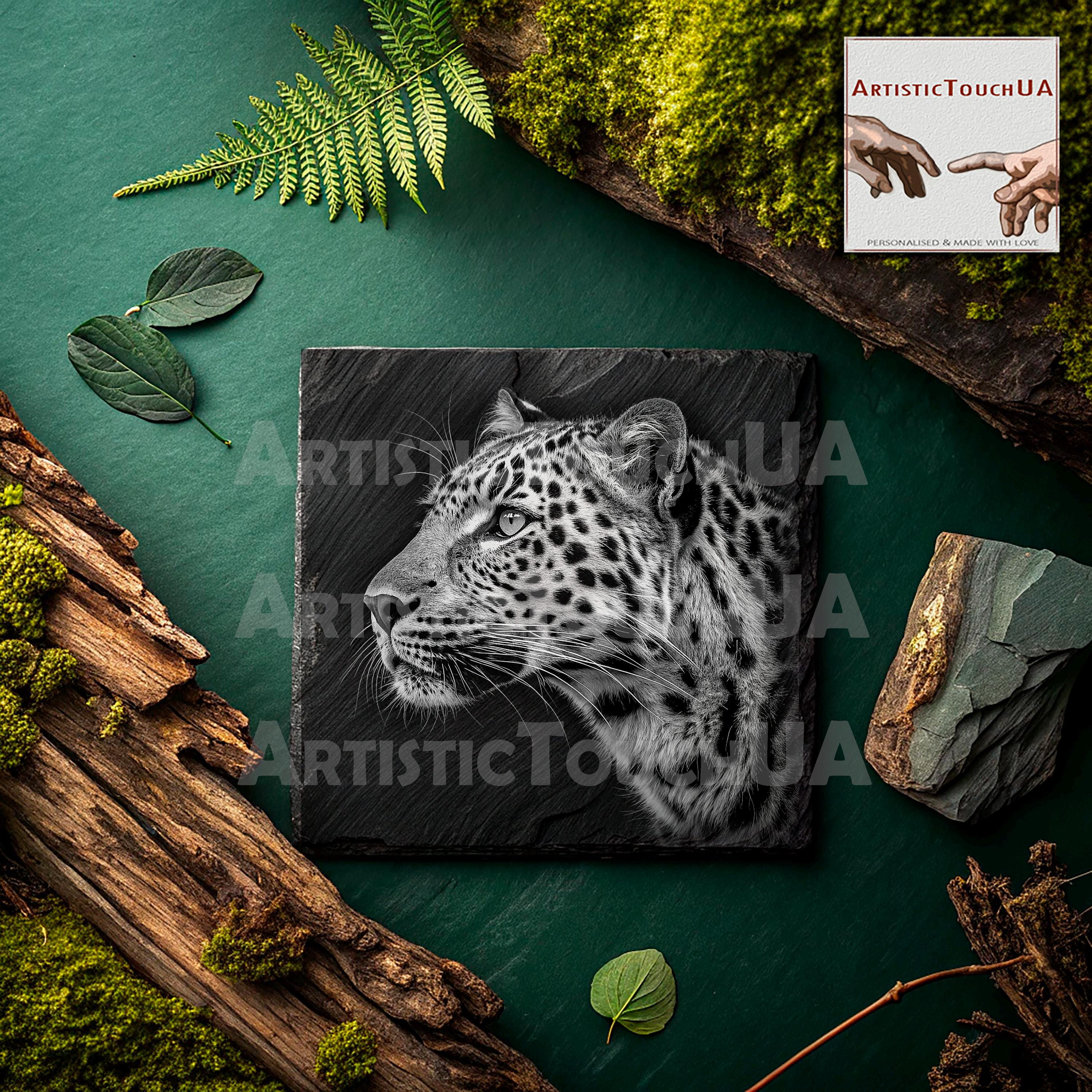 Leopard PNG for CNC Laser Engraving Laser Etching Design Diy Projects ...
