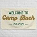 Retro camp Bach Flag for Camp-themed Bachelorette Party - Etsy