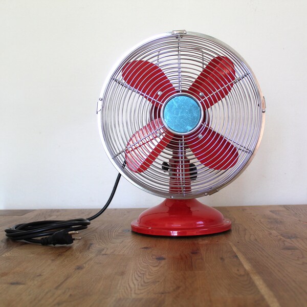 Vintage Table Fan - Etsy