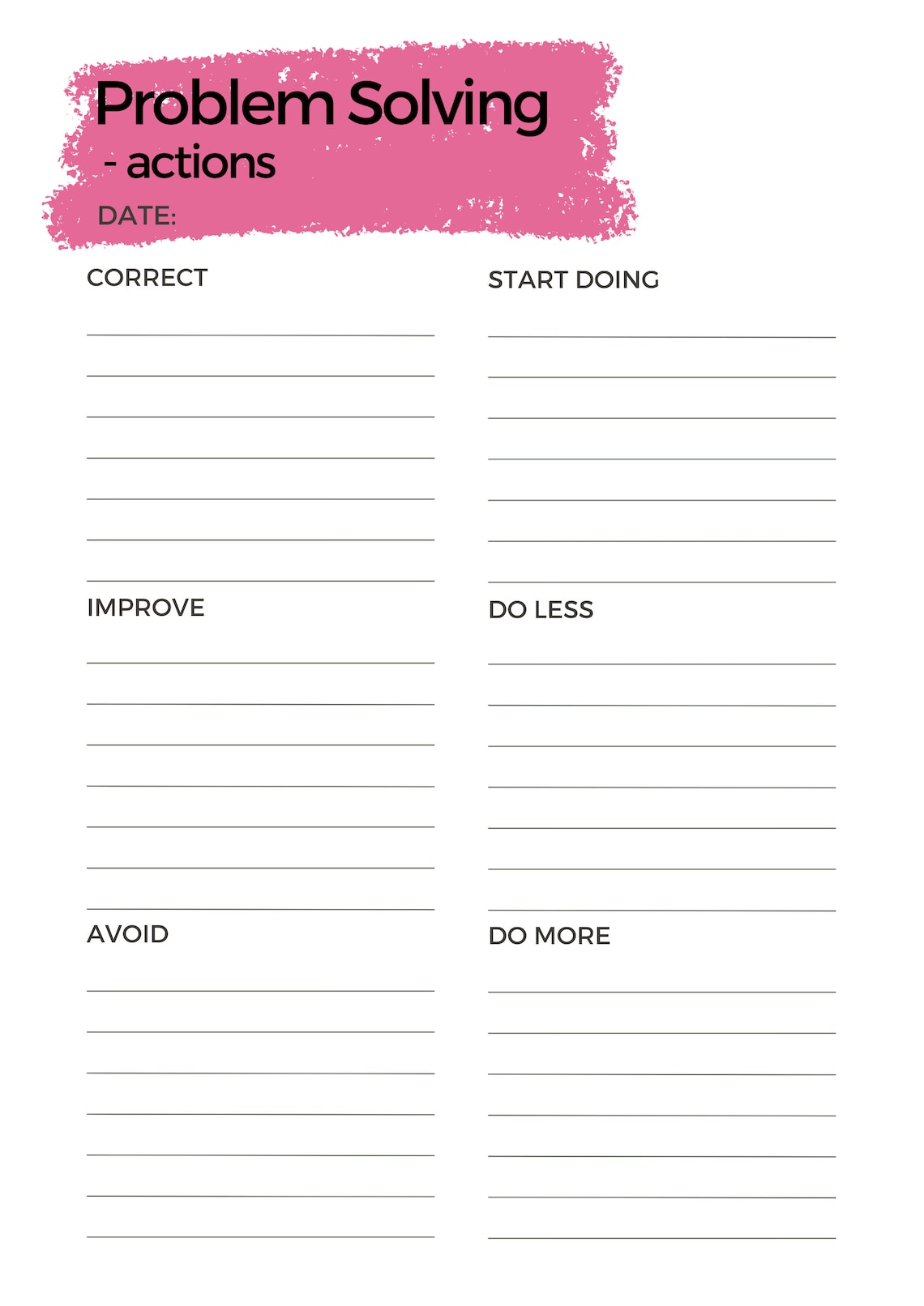 Problem Solving Steps Worksheets - Etsy