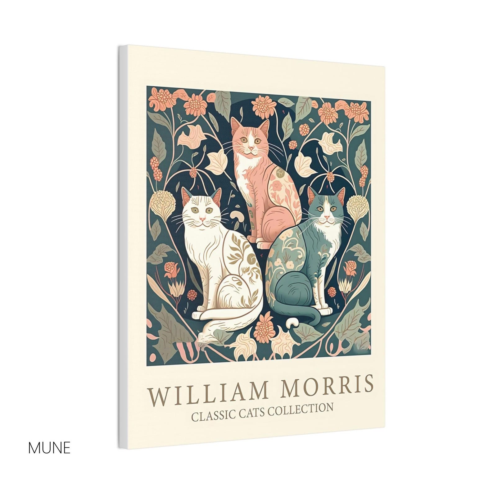 William Morris Cats Wall Art Gallery Printable Instant Download ...