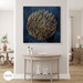 Blue & Gold Muslim Calligraphy Art: Islamic Canvas Print - Etsy