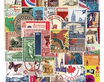 Magazine Letter Stickers - Etsy