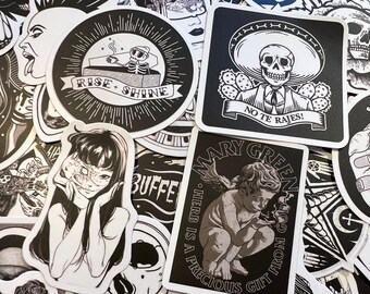 Emo Planner Stickers - Etsy