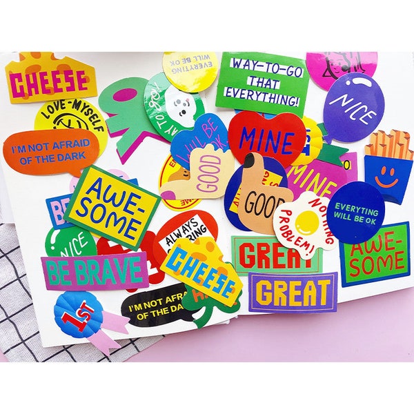 Word Cloud Decal - Etsy