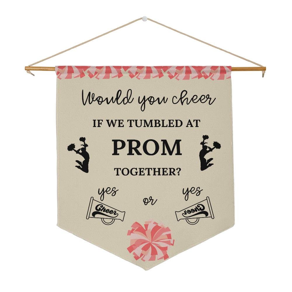 Promposal Cheerleader Girlfriend Cheer Prom Proposal Cheerleading ...