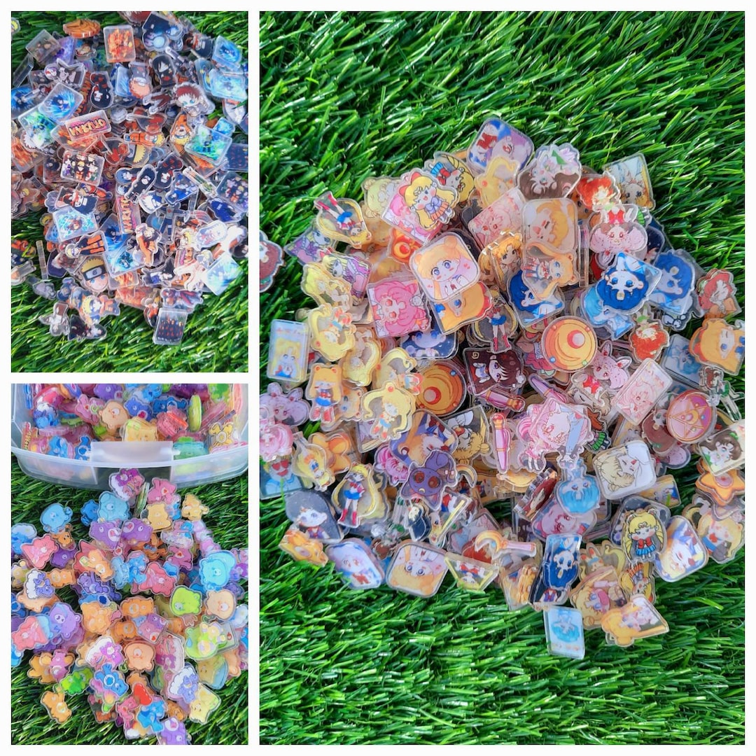 MINI Acrylic Charms - Etsy