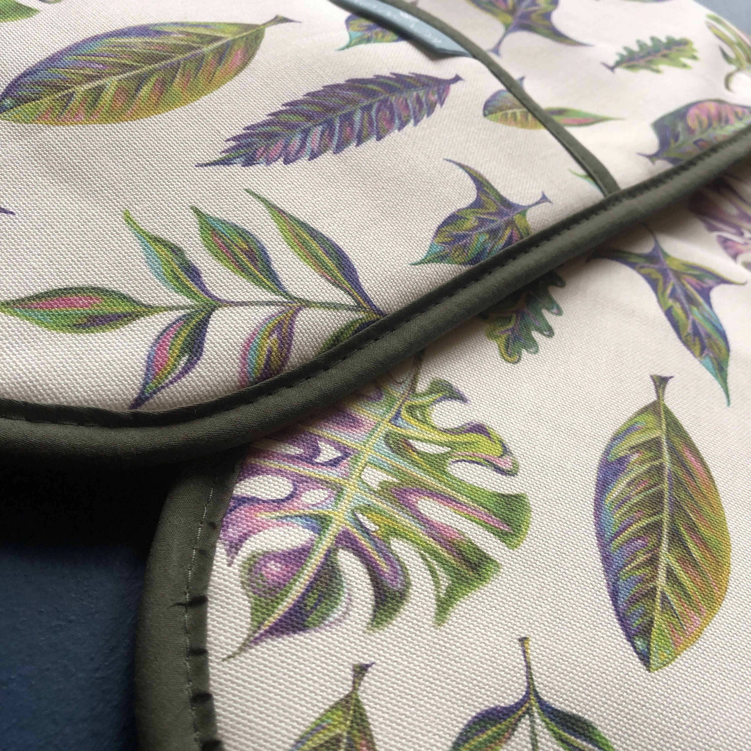 Aga Topper: Natural Leaf green - Etsy UK