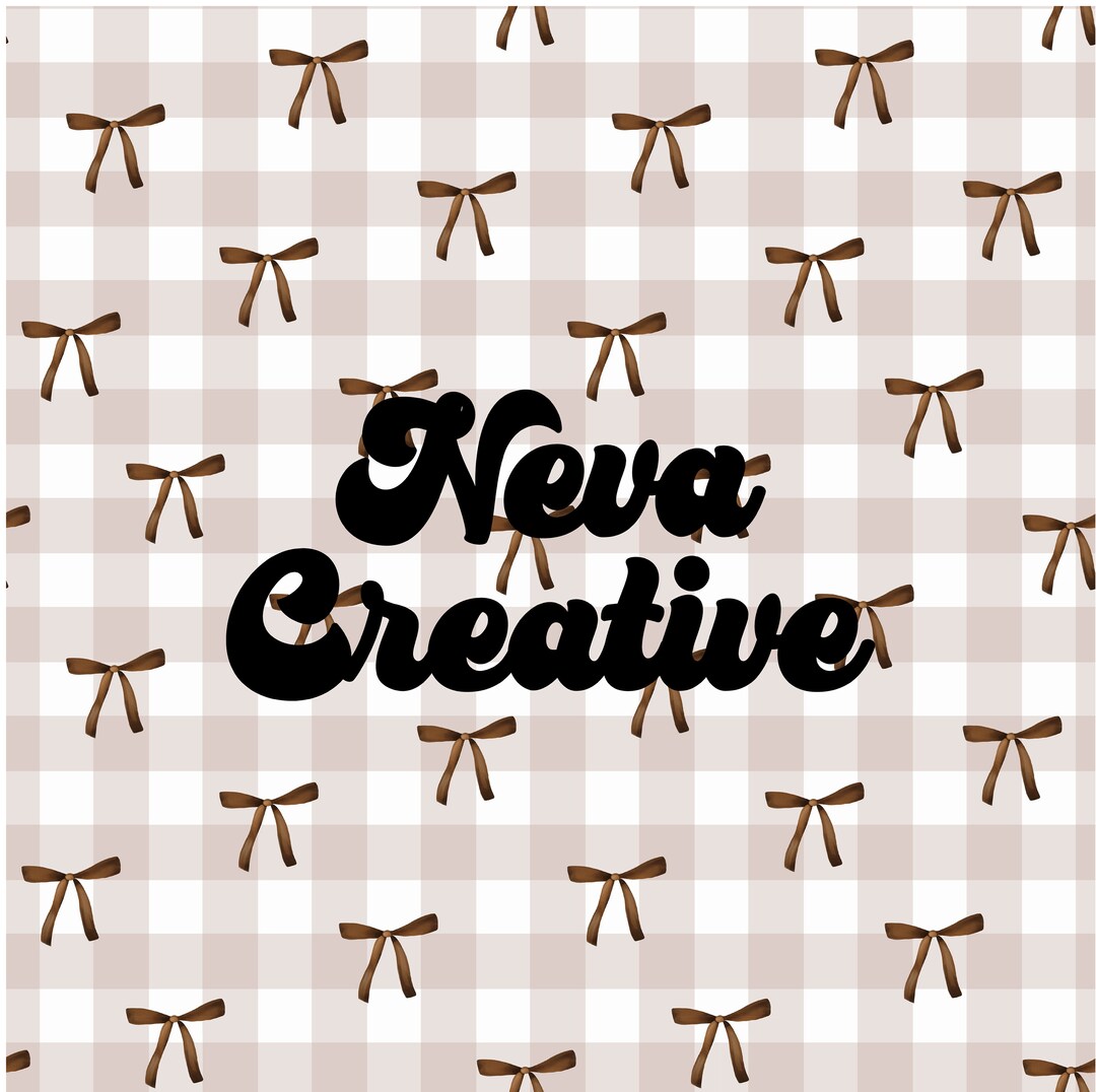 Neutral Bows Seamless Pattern: Brown Tone Digital Paper (JPG File) - Etsy