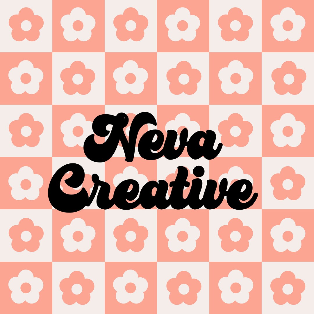 Daisy Checkered Fabric Pattern: Seamless Digital Paper (JPG Download ...