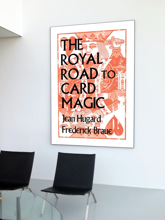 The Royal Road to Card Magic Style Poster Print | Etsy