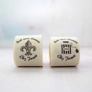 Fold Over Labels Custom Clothing Labels for Handmade Items - Etsy