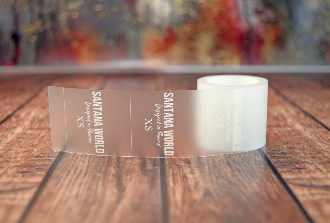 50 Silicone Tags Custom Fabric Labels Clothing Labels - Etsy