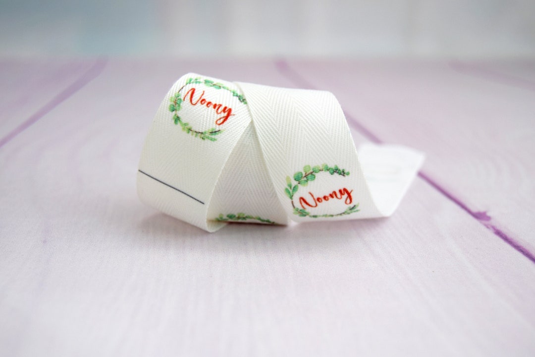 Custom Fabric Tags and Labels Cotton Twill Webbing Custom - Etsy