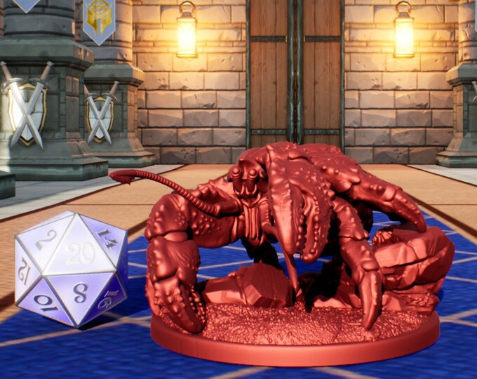 Giant Coconut Crab | Dragon Trappers Lodge | Resin Printed Mini With ...