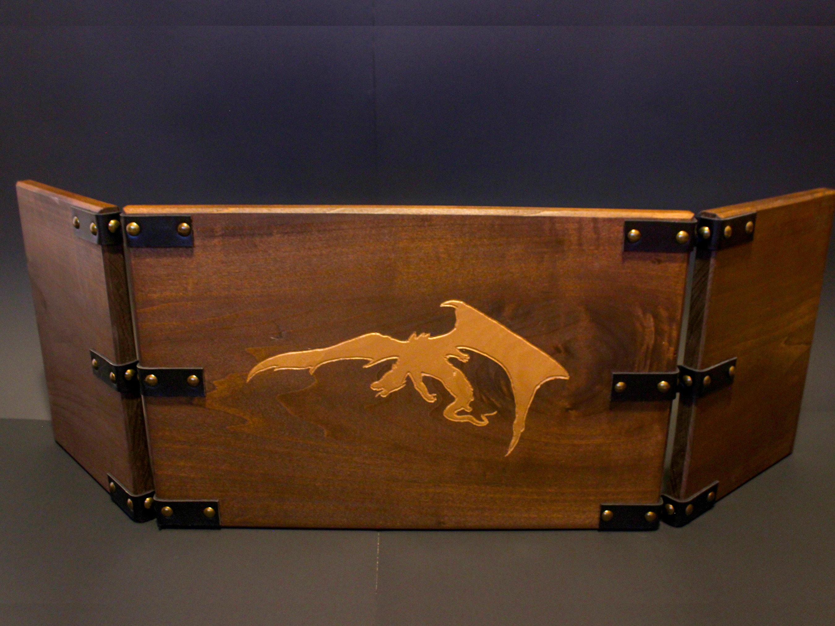 Wooden DM Screen Dungeon Master Screen - Etsy