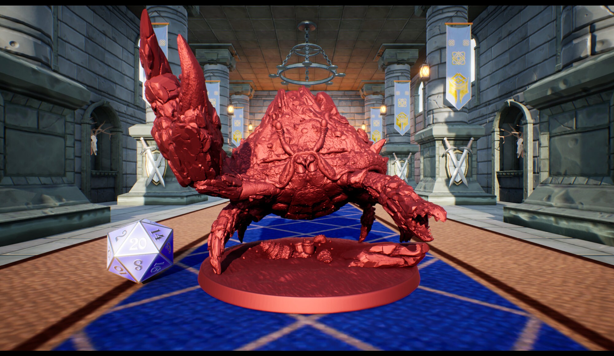 Giant Crab Dragon Trappers Lodge Resin Printed Mini With - Etsy