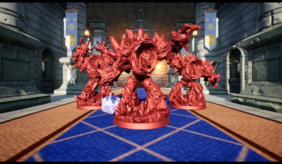 Ice Elemental Dragon Trappers Lodge Resin Printed Mini | Etsy