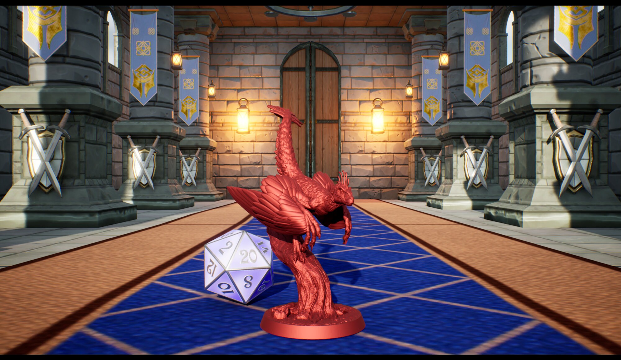 Feathered Raptors Dragon Trappers Lodge Resin Printed Mini | Etsy