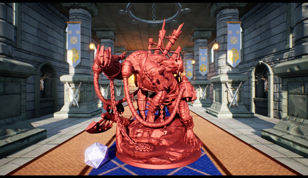 Domesticated Dragon Dragon Trappers Lodge Resin Printed Mini With ...