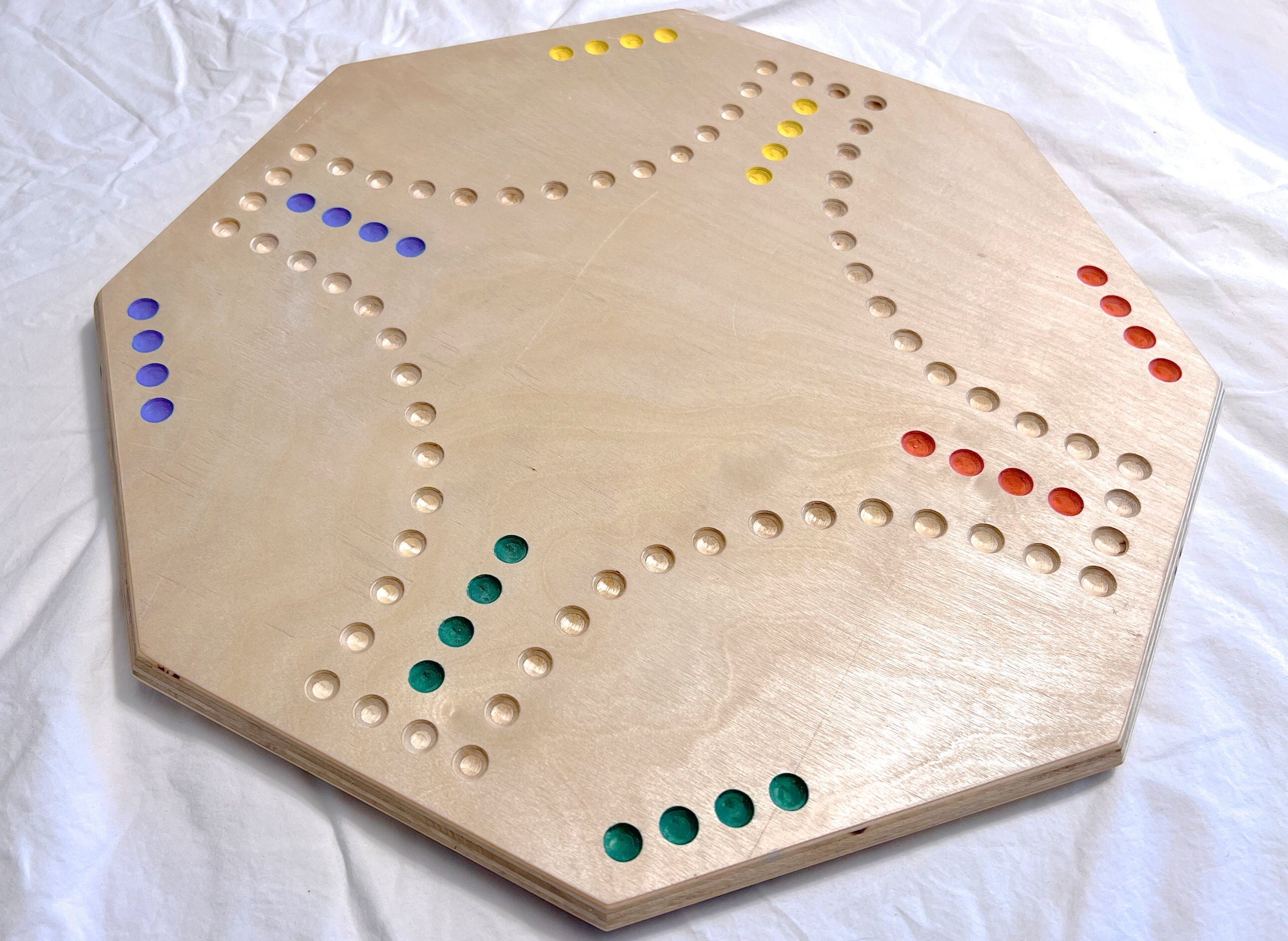 Aggravation/carbles Game 2-sided Board - Etsy