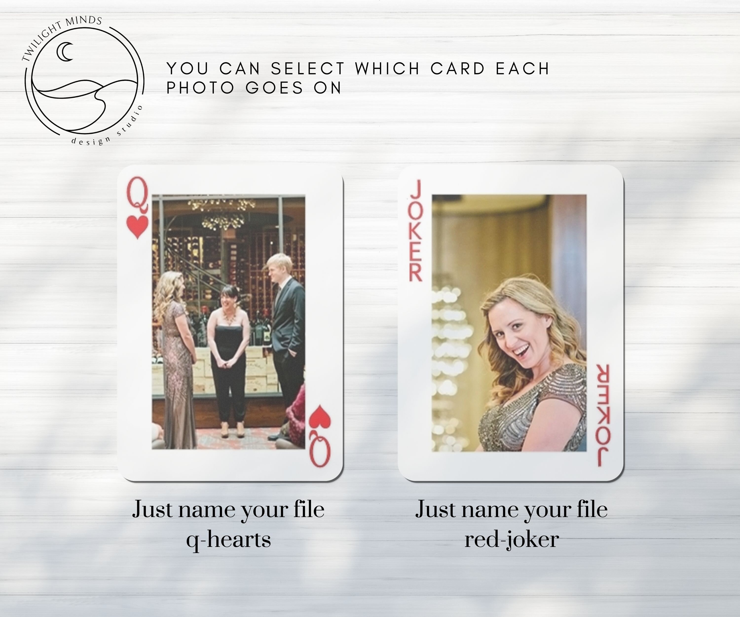 Custom Photo Playing Cards Personalized Deck of Cards - Etsy