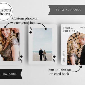 Custom Photo Playing Cards Personalized Deck of Cards - Etsy