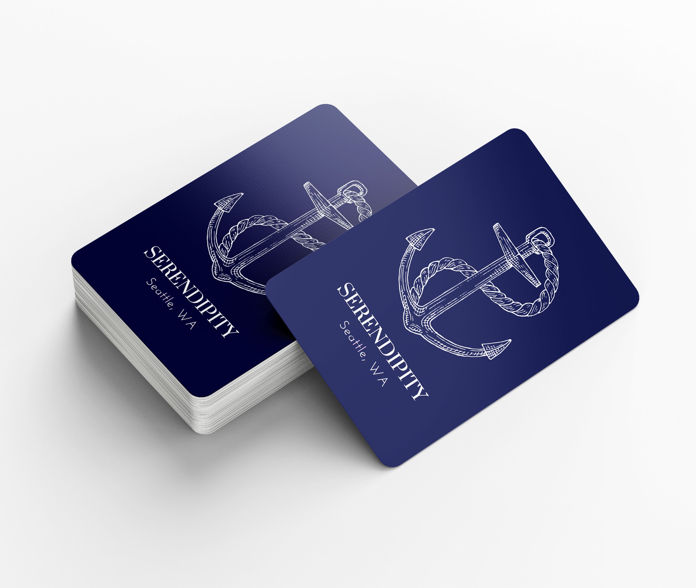 Custom Nautical Playing Cards Personalized Boat Captain Gift Poker ...