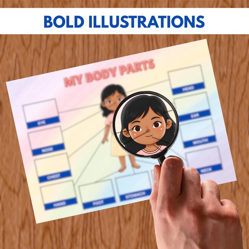 Body Parts Activity Book | Human Body Busy Book | Matching Activity for ...